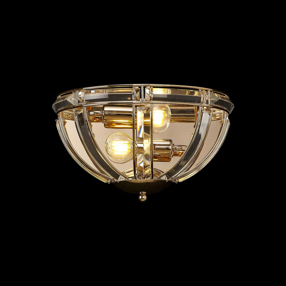 Ellison Wall Light, 2 x E14, French Gold – Harbro Electrical