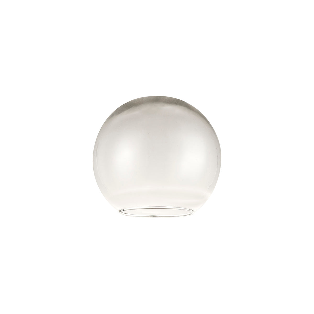 Robson Round 19cm Glass Shade (E), Clear – Harbro Electrical