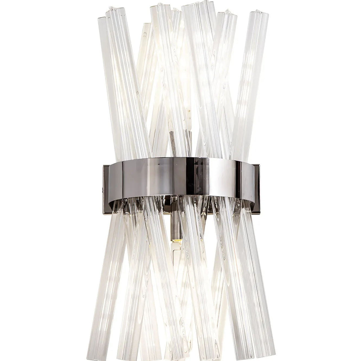 Harris 2 x E14, Wall Light E14, Polished Nickel/Clear Glass – Harbro ...